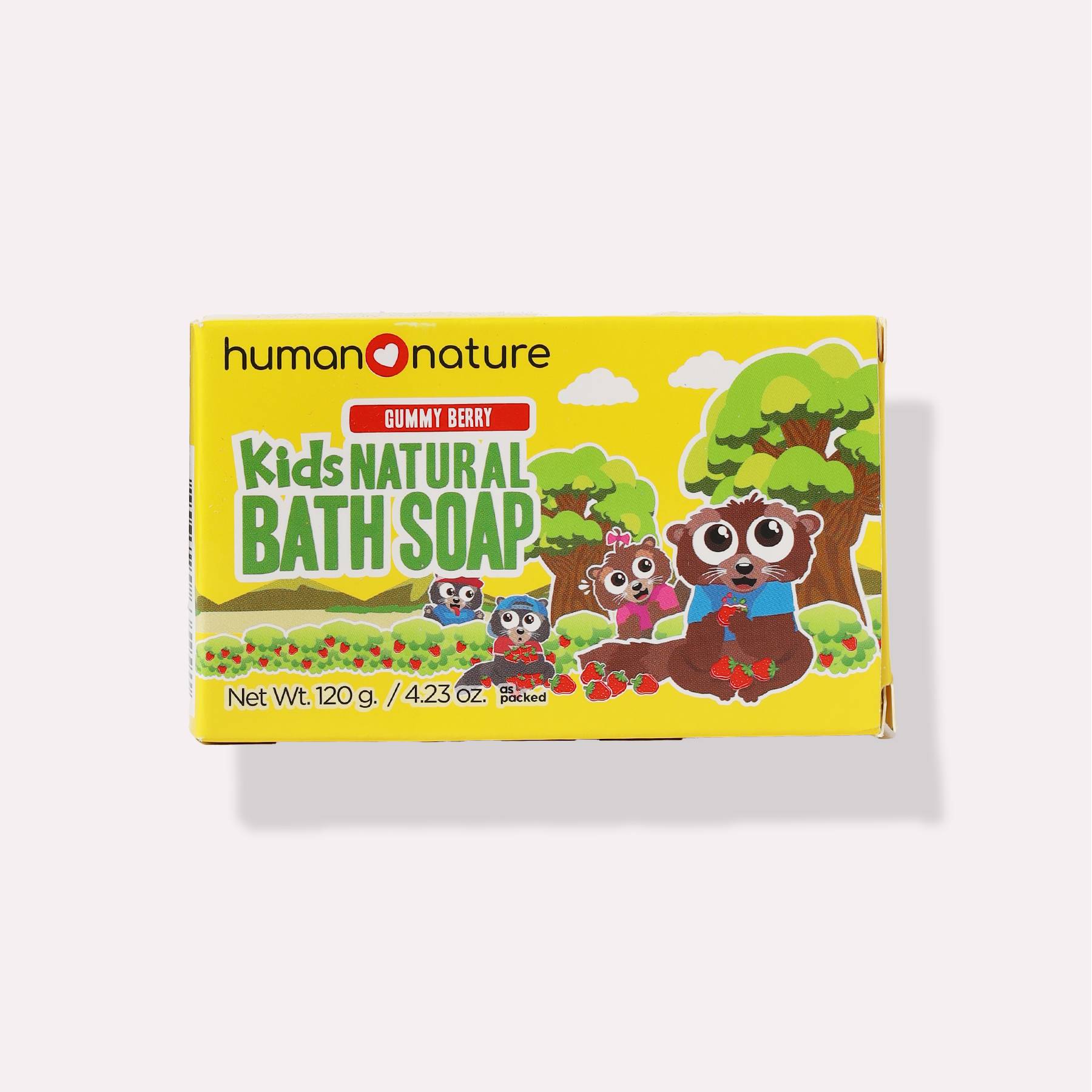 children bathing soap