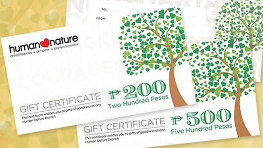 Dealer FAQ: Human Nature Gift Certificates | Human Nature