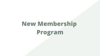 New Membership Program | Human Nature